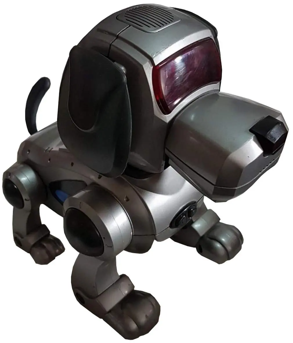 Old robot dog toy sobre poo-chi y otros clásicos | Makeblock