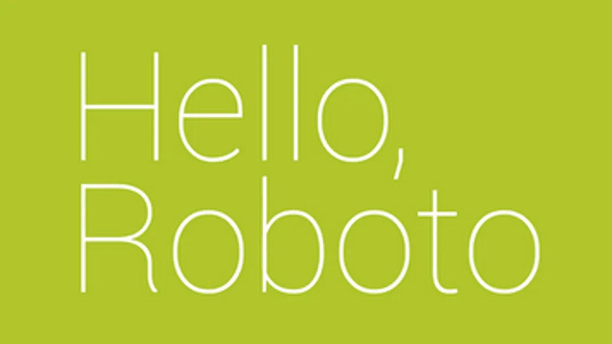 Roboto: la fuente predeterminada de android | Makeblock