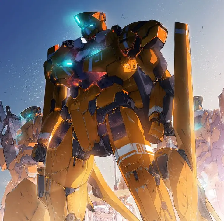 Anime yellow robot: investigando el entorno de medabots | Makeblock